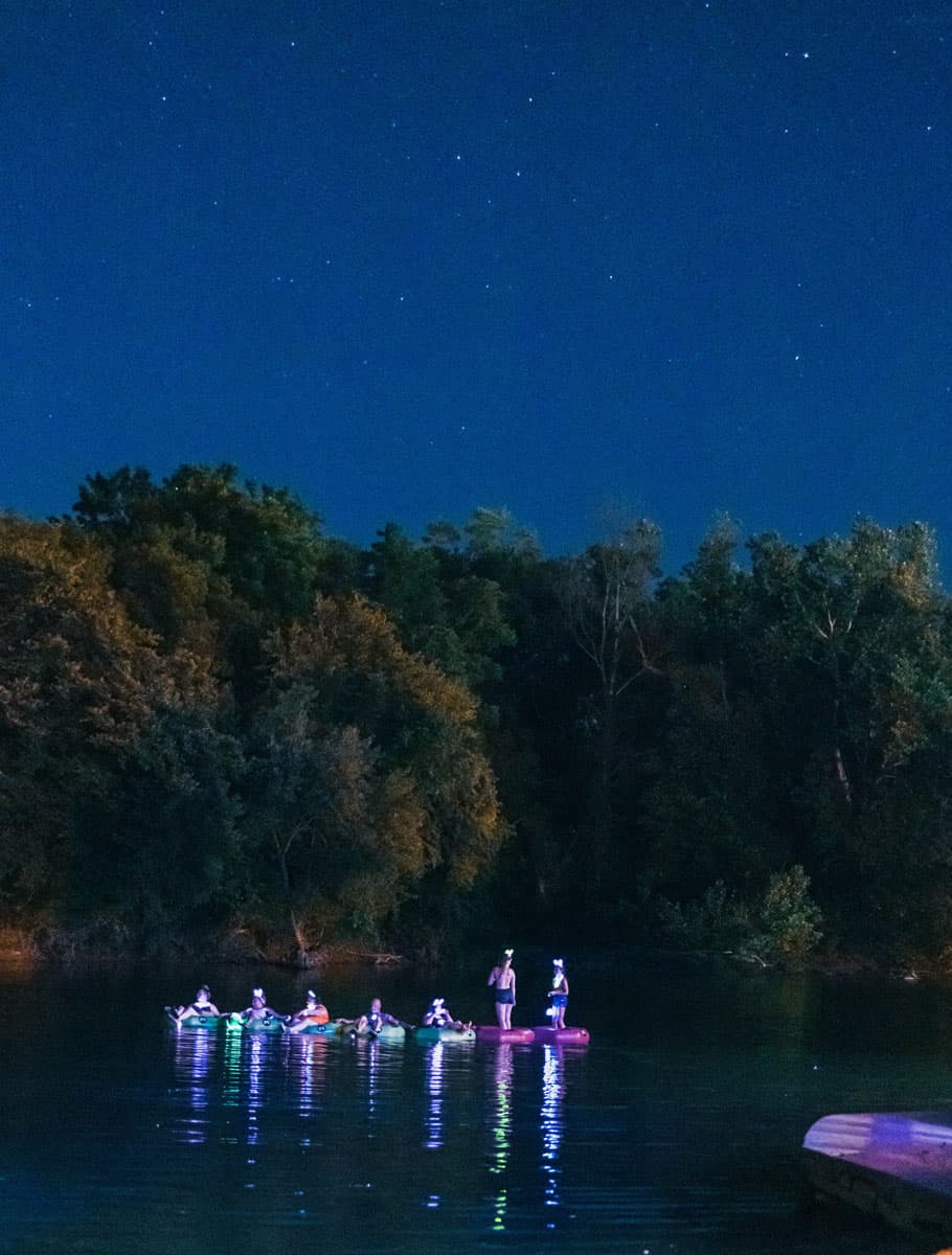 Elk River Glow Float | River Ranch Resort