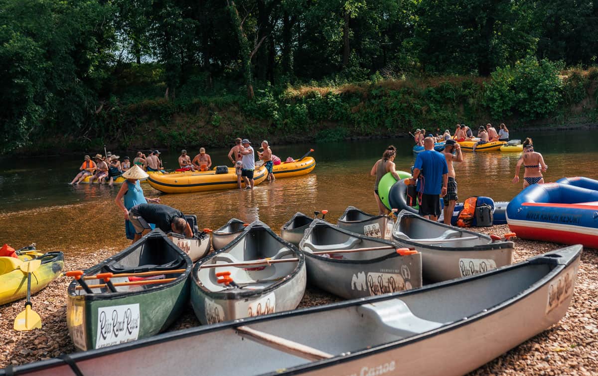 Canoes - River Ranch Resort